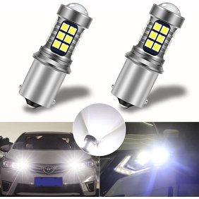 Pair ( 2 Pieces ) White Oval Backup Reverse LED 6" Light for Truck ...