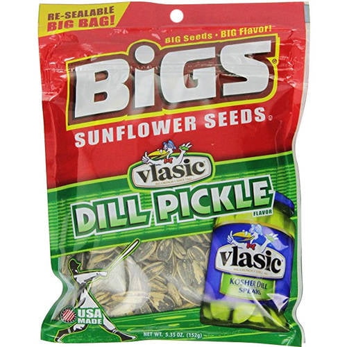 BIGS Sunflower Seeds, (Pack of 12), Multiple Flavors and Bag Sizes ...