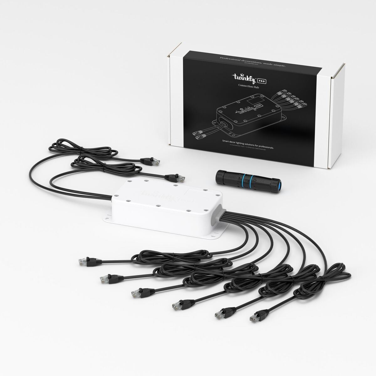 Twinkly Pro 8 Port Switch Connector Hub - Walmart.com