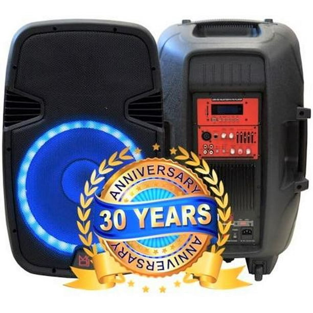 MR DJ PBX2690LB 15" Bluetooth Speaker2-way 15" PA DJ 3500 Watts Active ...