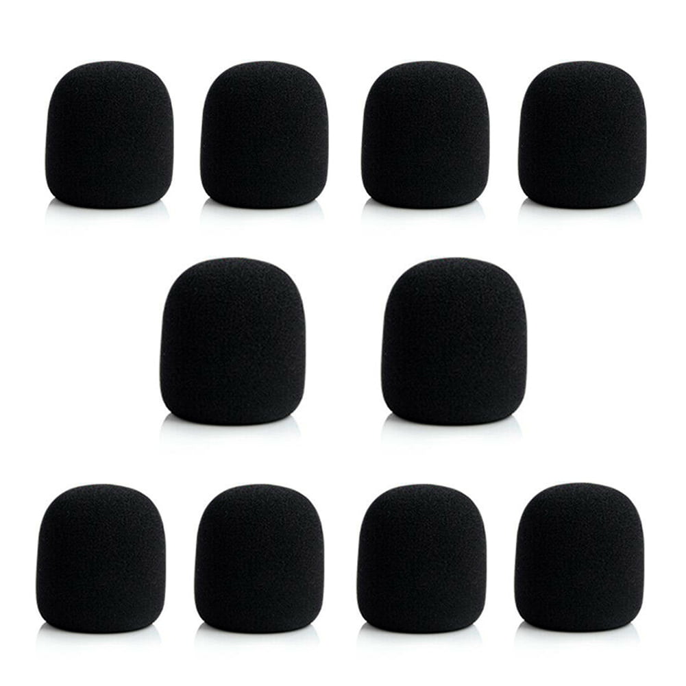 Coiry 10pcs Microphone Foam Mic Sponge Cover Professional Studio ...