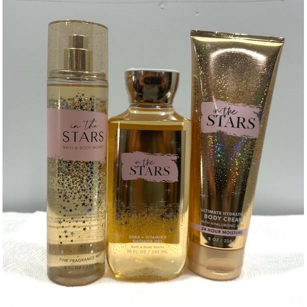 Bath & Body Works In The Stars Trio Set (Body Cream, Fragrance Mist and Shower Gel) - Walmart.com
