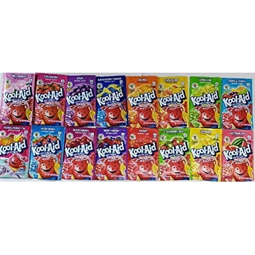 Kool-Aid Unsweetened Drink Mix Packets, Assorted Flavors - Tropical ...