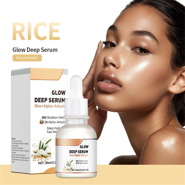 Rice Brightening Serum 0.67 Floz! formulated with Rice Milk Extract ...