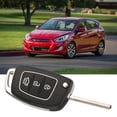 Car Key Shell Set Including Precisions Cut Key Blade Case Flipping ...