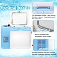 Ultra Low Temperature Freezer -86℃(-122.8℉) 24L Portable Lab Freezer ...