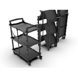 Free Shipping! Hyper Tough Foldable Collapsible Utility Cart Black with ...