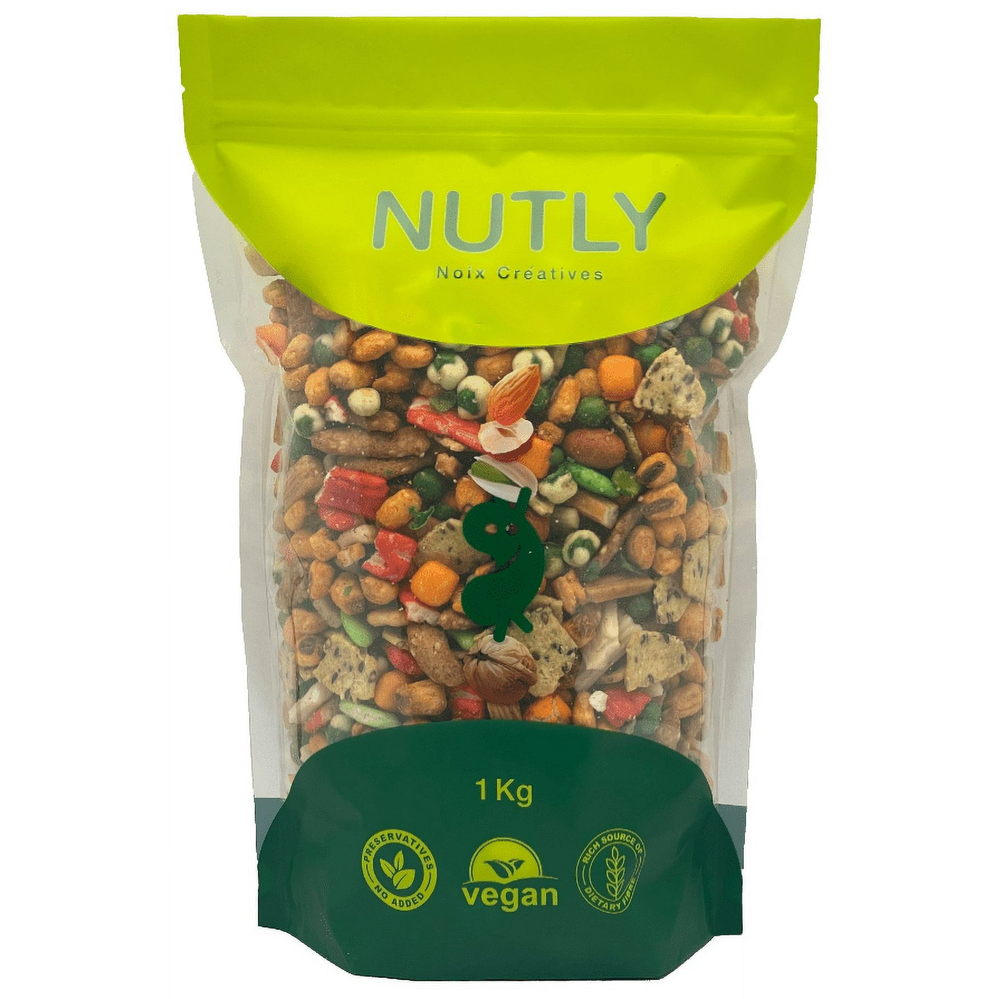 Click here for Nutly Crunchy Mix 800 G - Corn  Rice Crackers  Gre... prices