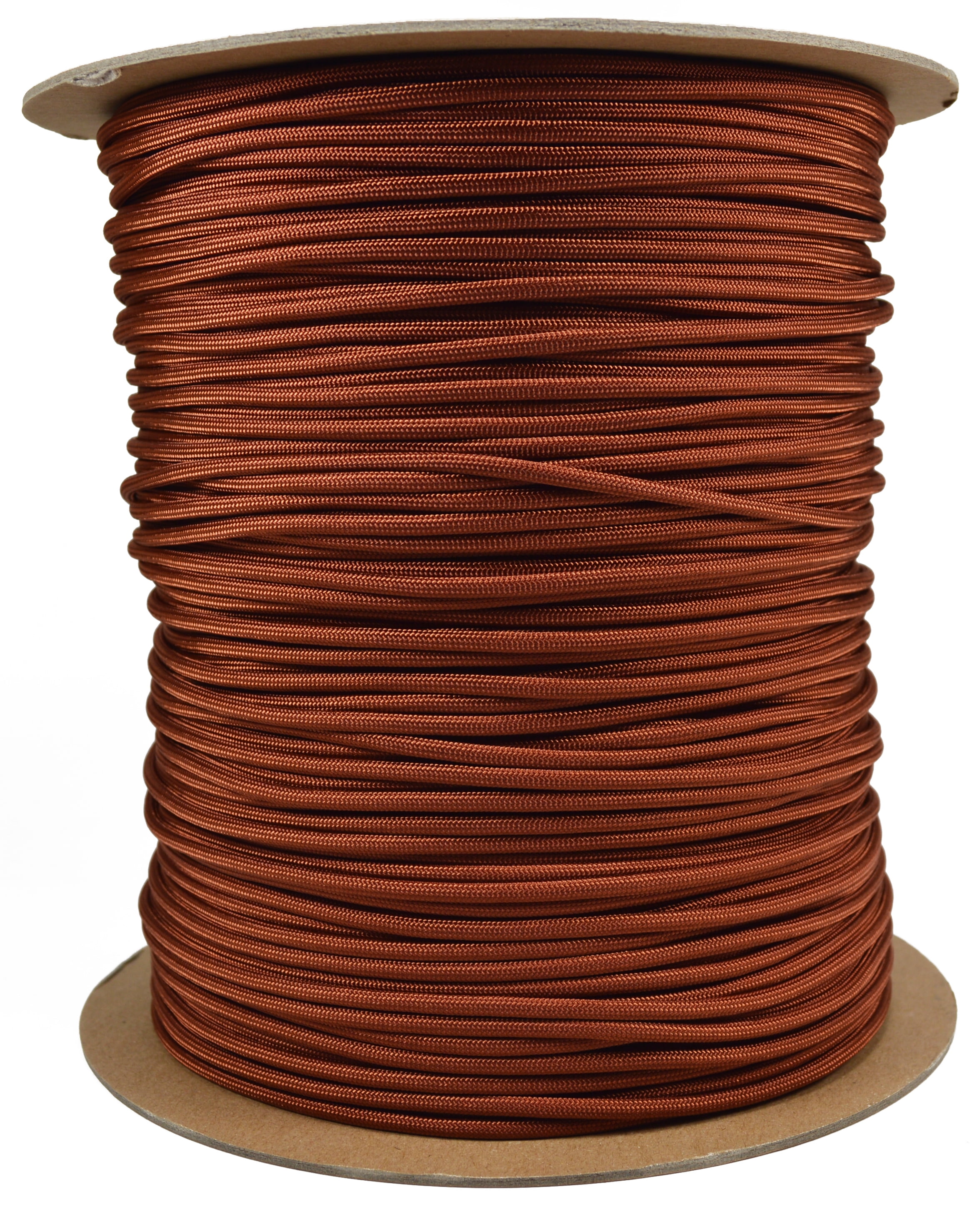 Rust 750 Type IV Cord 11 Strand Paracord - 1000 Foot Spool - Walmart.com