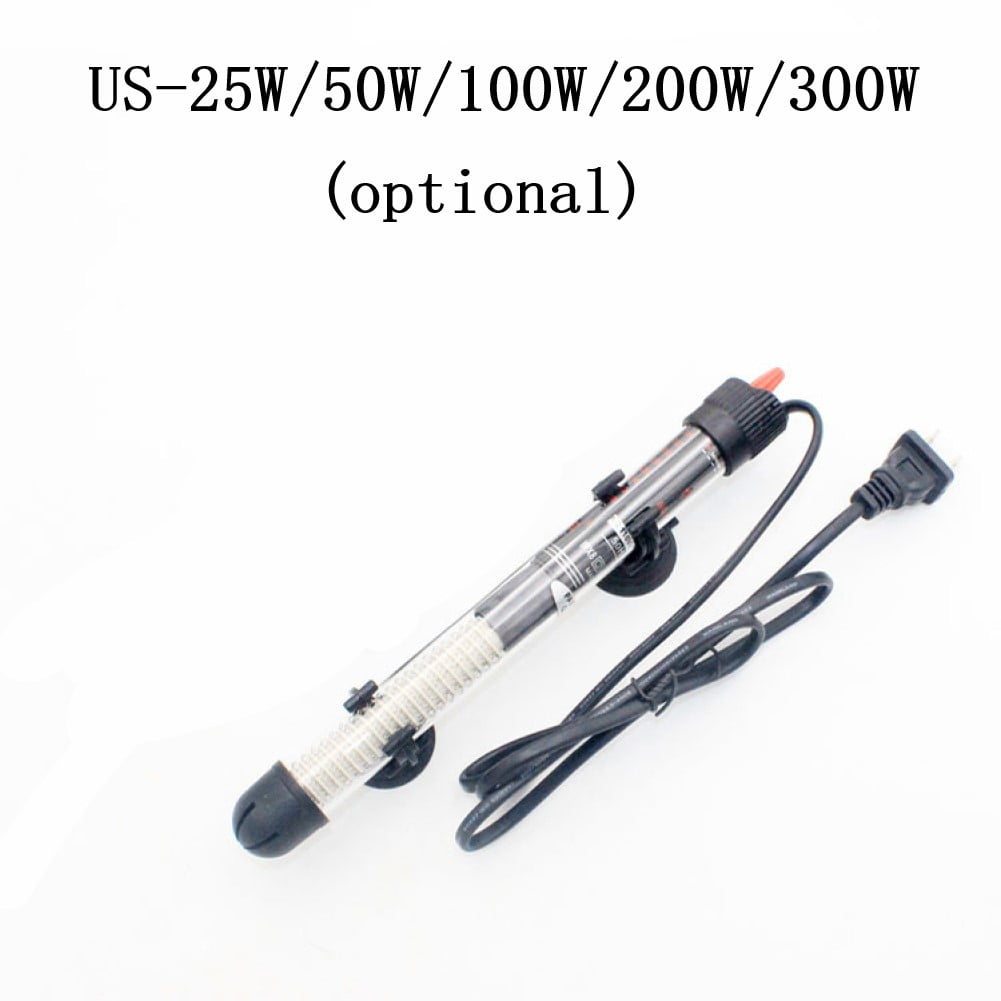 Aquarium Heater Submersible Fish Tank Adjustable 25W 50W 100W 200W 300W ...