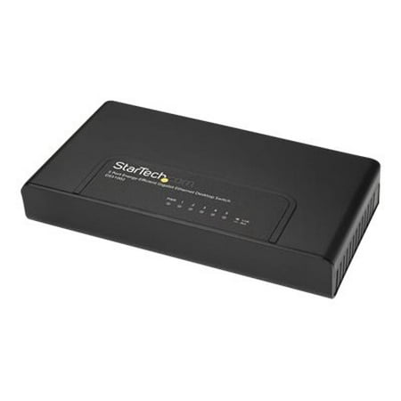StarTech.com 5 Port Unmanaged Energy-Efficient Gigabit Ethernet Switch ...