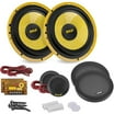 PYLE PLG6C 6.5" 400W 2 Way Car Audio Stereo System Component Speakers ...