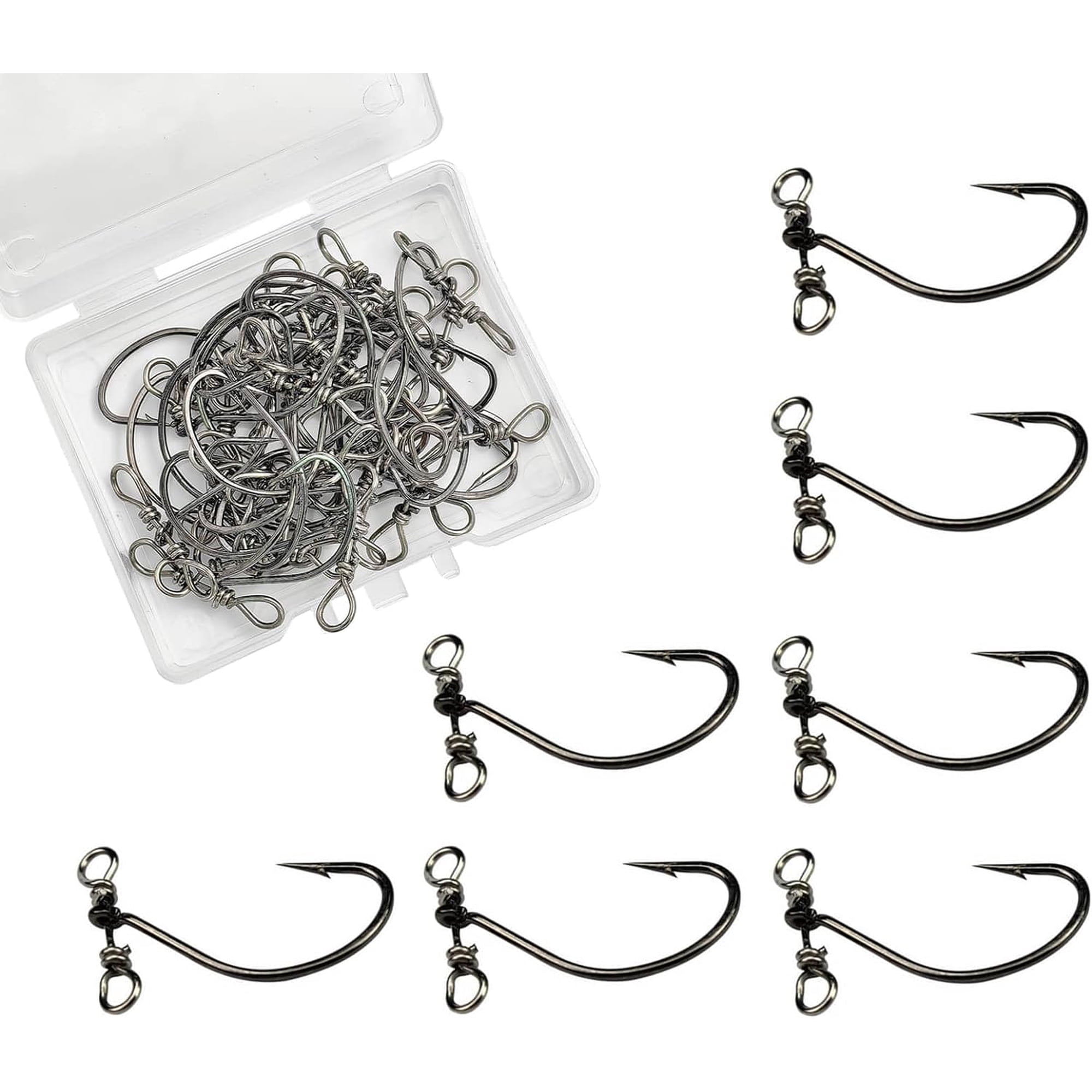 Click here for Oruyrop 30pcs Drop Shot Fishing Hooks With Drop Sh... prices