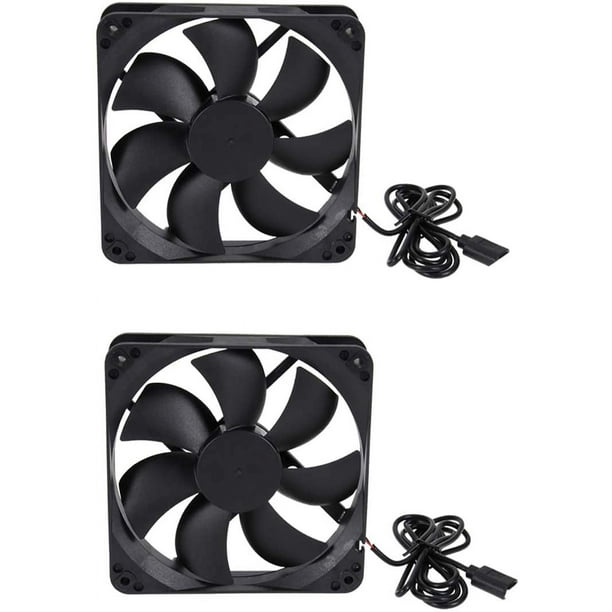 USB Quiet Fan 120mm Powered USB Fan Portable PC Fan 2 pcs for Portable ...