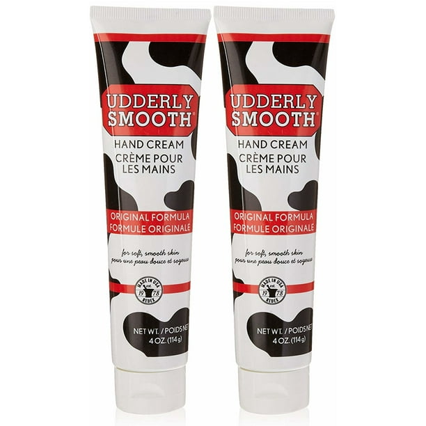 Udderly Smooth Hand Cream 4 Oz Pack of 2 - Walmart.com
