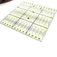 CCOCC Slotted Quilting Ruler Durable Patchwork Ruler Transparent DIY ...