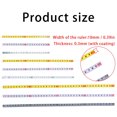 Adhesive Measuring Strips 10mm Tape Measure Measurement Tool for Easy ...