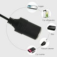 USB 5V To 12V Car Cigarette Lighter Socket Power Female Converter Adapter Cable - Walmart.com