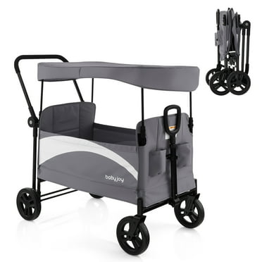 WONDERFOLD W4 4 Seater Multi-Function Quad Stroller Wagon with ...