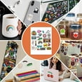 HTVRONT Printable Sublimation Sticker Paper - 20 Pcs 8.5" x 11" Glossy ...