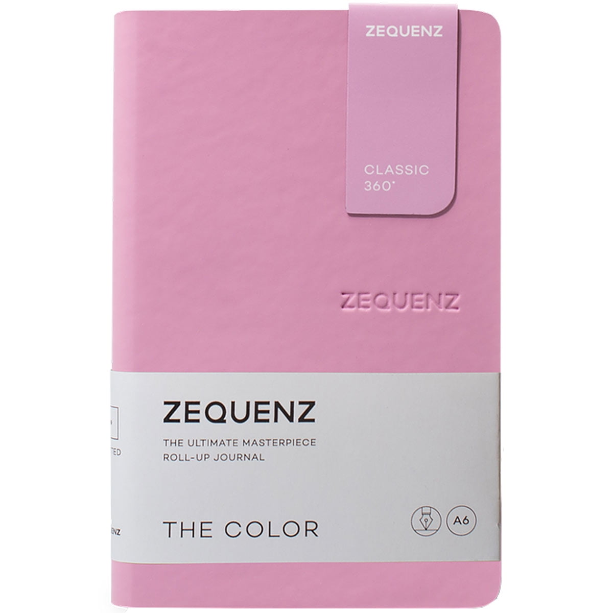 Zequenz Classic 360 The Color A6 Notebook, Blank, Lilac - Walmart.com