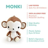 Bellzi® Cute Monkey Stuffed Animal Plush Toy - Monki - Walmart.com