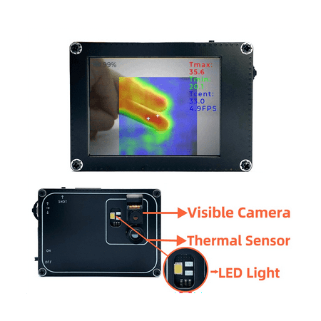 Symkmb TICAM1 Industrial Infrared Thermal Imaging Camera with 200MP ...