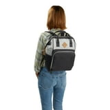 BB Gear Backpack Diaper Bag with Adjustable Shoulder Strap, Gray ...
