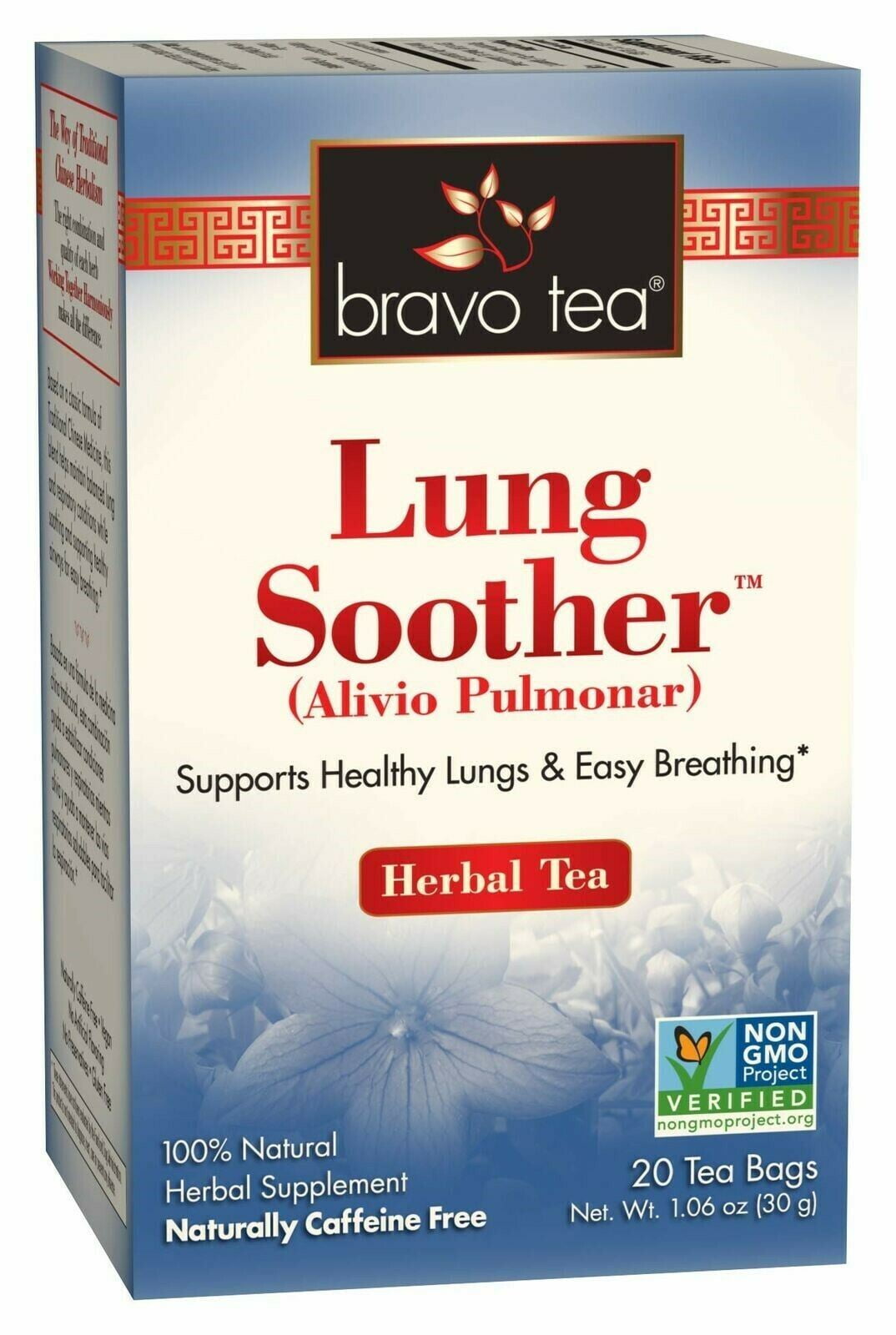 Bravo Teas and Herbs - Tea - Lung Soother - 20 Bag - Walmart.com