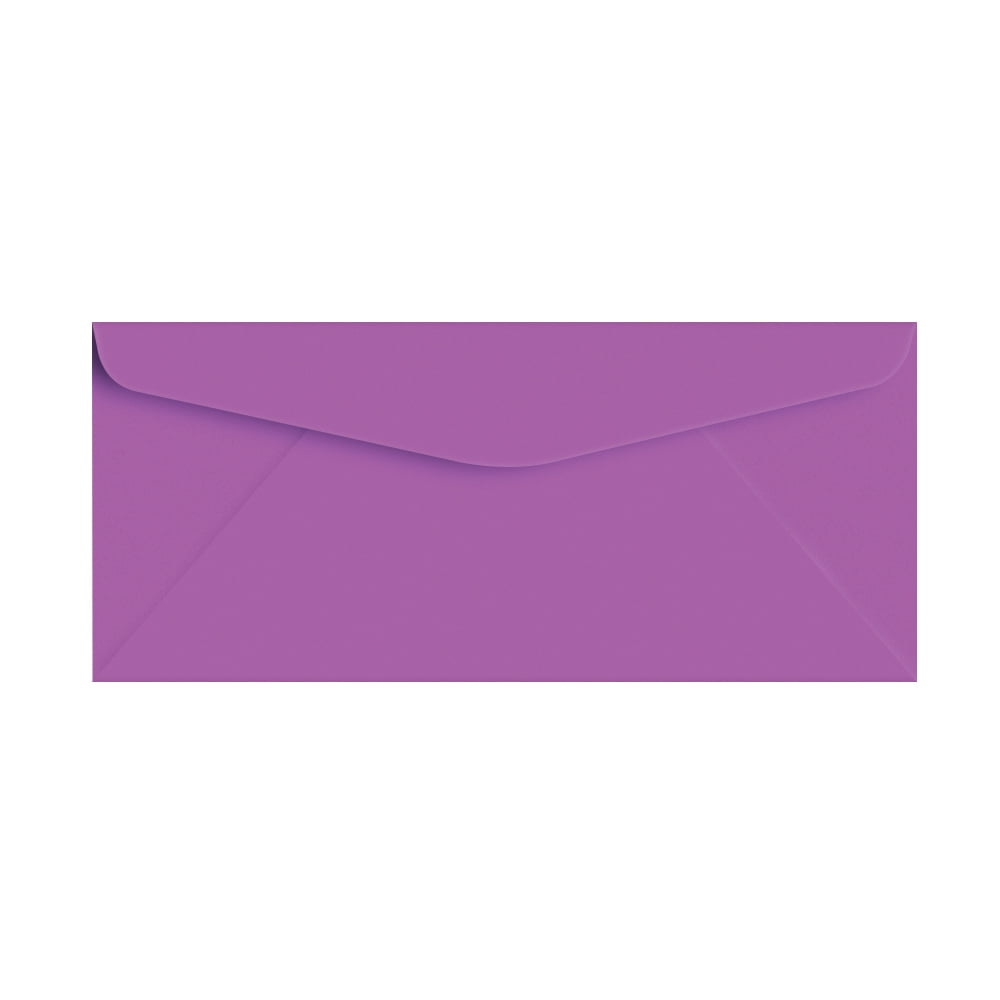 Violet Bright Color #10 Envelopes - Great for Mailing Letters, Business ...