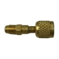 Brass Internal Adapter For R32 And R454B Tanks With Sae 14 Reverse ...