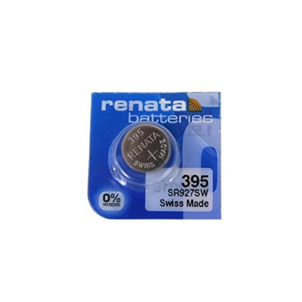 renata 395 button cell watch battery, 5 batteries - Walmart.com ...