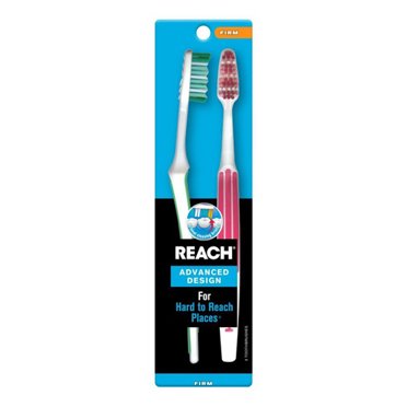 Reach Advanced Design Soft Value Pack Adult Toothbrushes, 2 Count ...