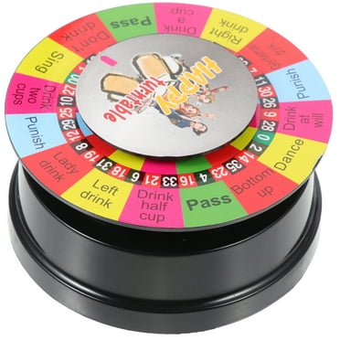 ZENSTYLE 24" Tabletop Prize Spin Wheel 14 Slots Spinning Game Fortune ...