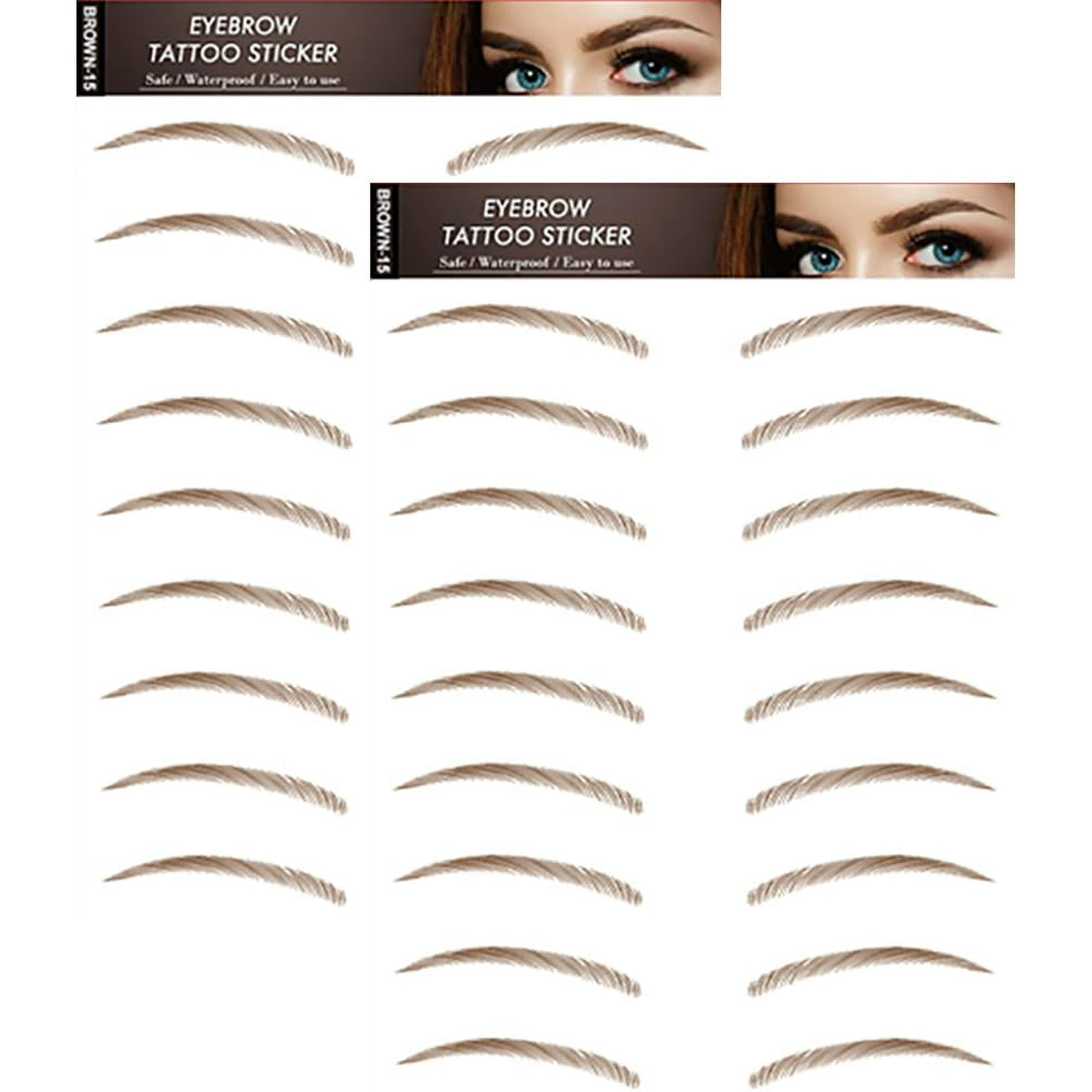 Click here for Salafire 2 Sheets Eyebrow Tattoo Brown Tattoo Brow... prices