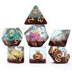 Solar System Dice - 14pc RPG Resin Set, Unique Die For Each Planet Or ...