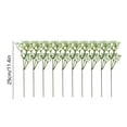 cpengpj Fade Resistant Artificial Gypsophila 10-Pack,Plastic Crafted ...