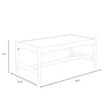 Inmod Jason Coffee Table - Walmart.com