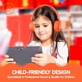 ONTA Foldable Kids Headphones for Boys & Girls - Wired Headset for ...