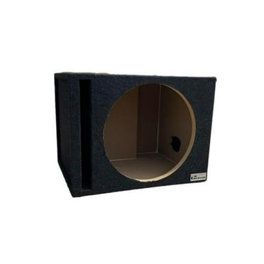 King Boxes S12V 12-In. Single-Speaker Ported Black Carpeted Enclosure - Walmart.com