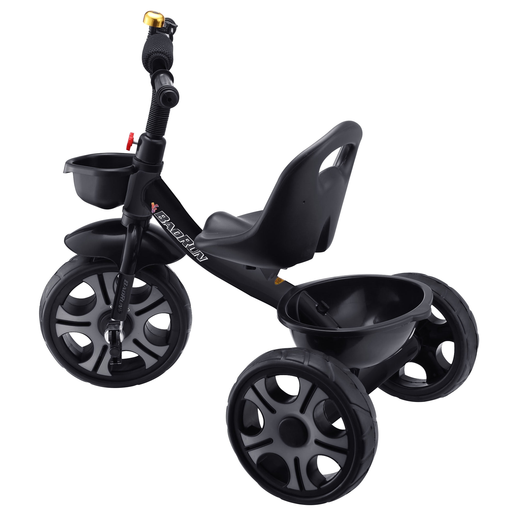 Kids Tricycles Gift Boys Girls with Adjustable Seat Baskets Trikes ...