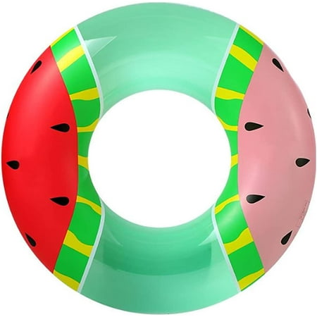 IFENG 2 Pcs Inflatable Pool Floats Swim Tubes Rings, 29.5a€ Watermelon ...