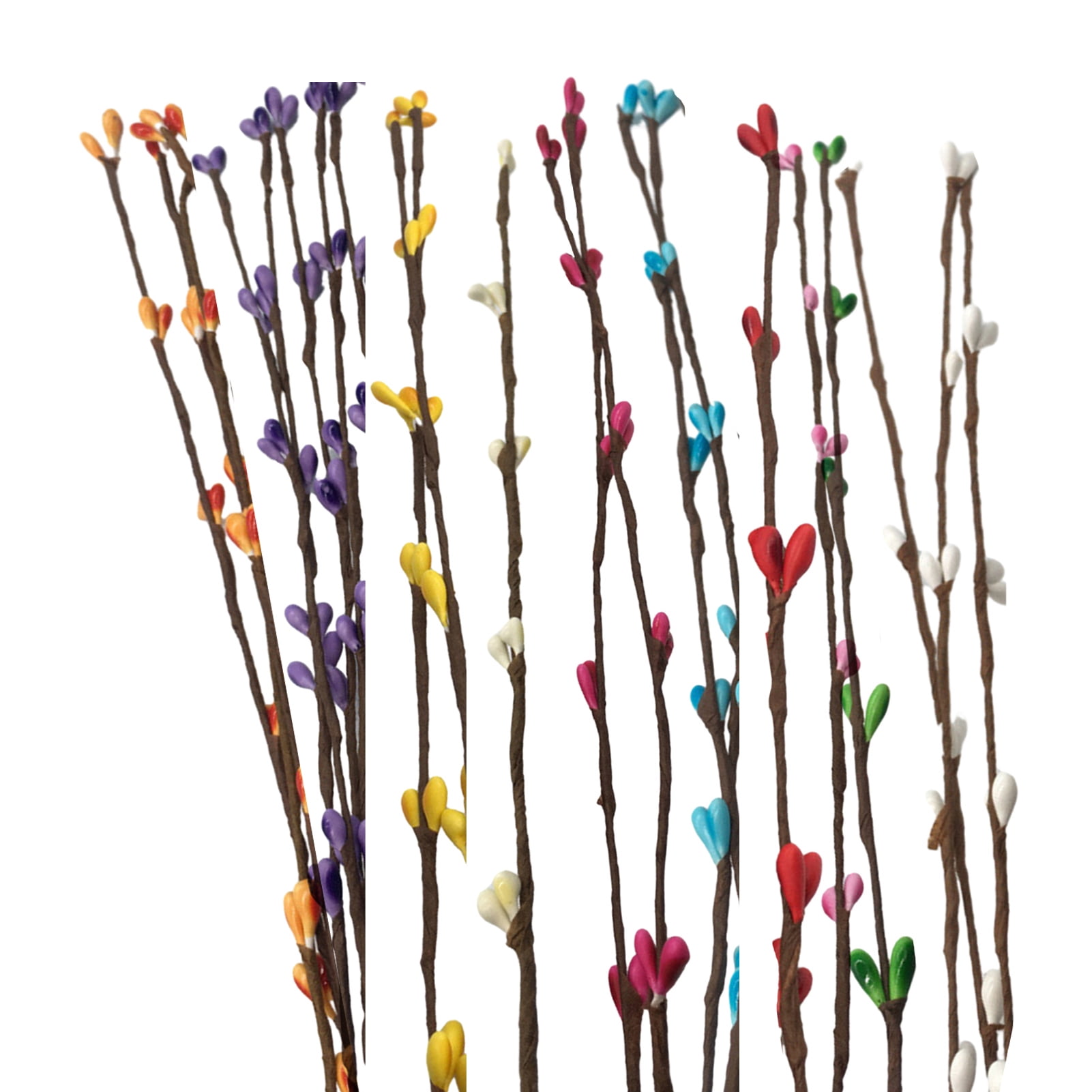 DISHAN Exquisite Artificial Rattan - 20Pcs, Realistic, No Withering ...