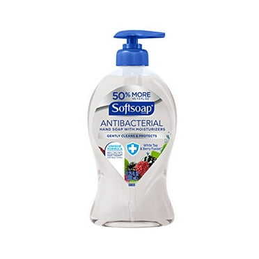 Softsoap Antibacterial Liquid Hand Soap 6 x 11.25 oz Crisp Clean ...
