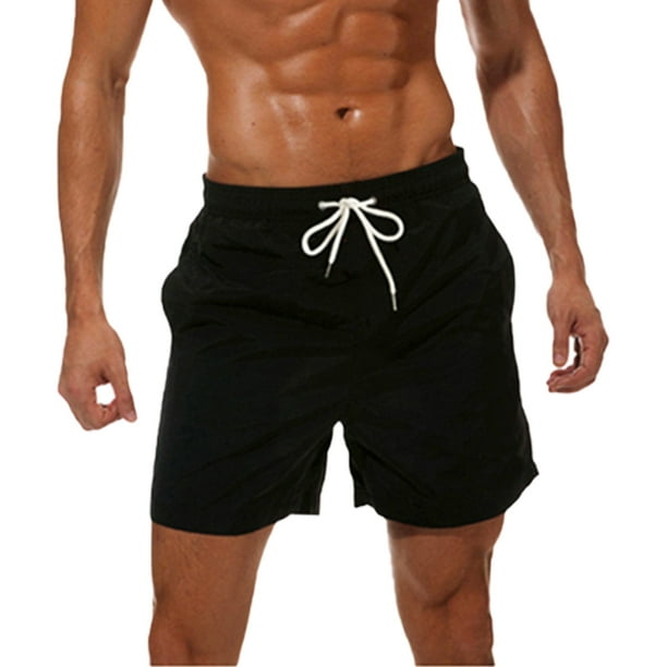 Nacida Mens Swim Trunks Quick Dry Beach Board Shorts With Mesh Liner