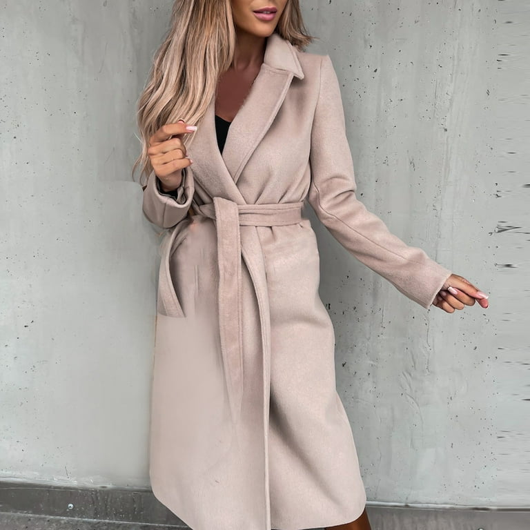 lcziwo 2024 Trench Coat for Women Clearance,Women Trench lcziwo 2024 Trench Coat for Women Clearance,Women Trench