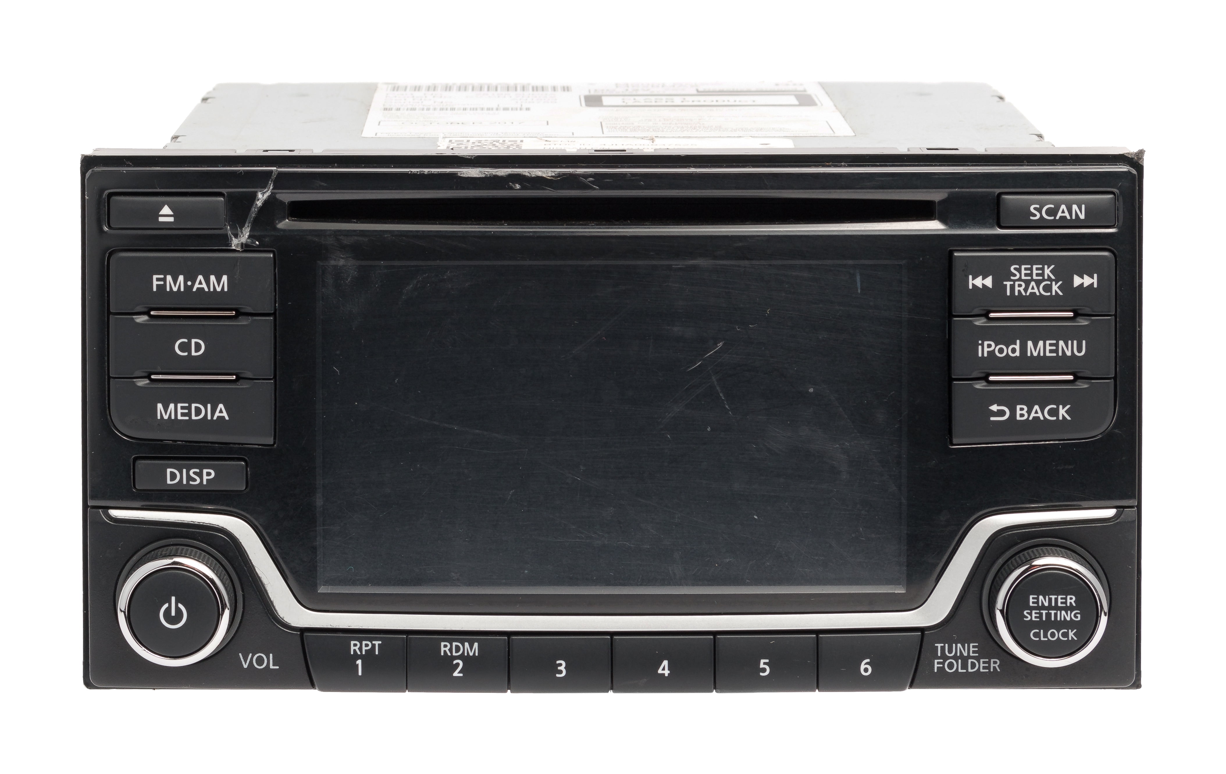 Restored 201819 Nissan Sentra AM FM Radio CD Player 5.8" Touch Screen ...
