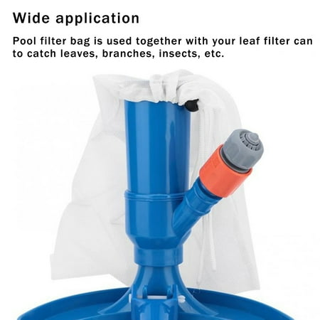 Pack of 2 Swimming Pool Filter Catcher Kits Replacement Bag Dust Stain ...