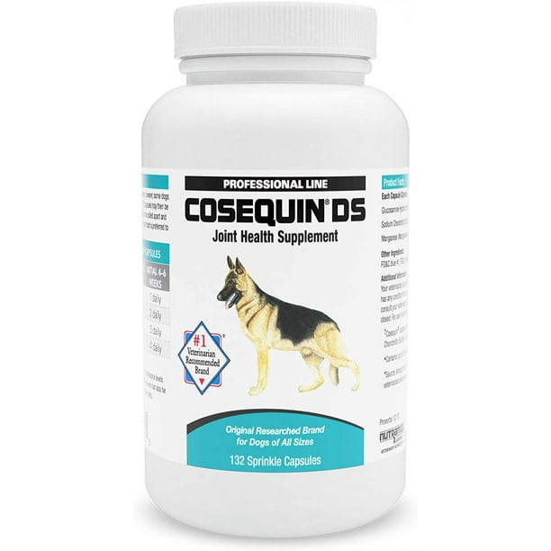 Cosequin DS Capsules with Glucosamine & Chondroitin 132ct - Walmart.com