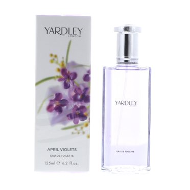 Yardley London April Violets Eau De Toilette Spray for Women 4.2 oz ...